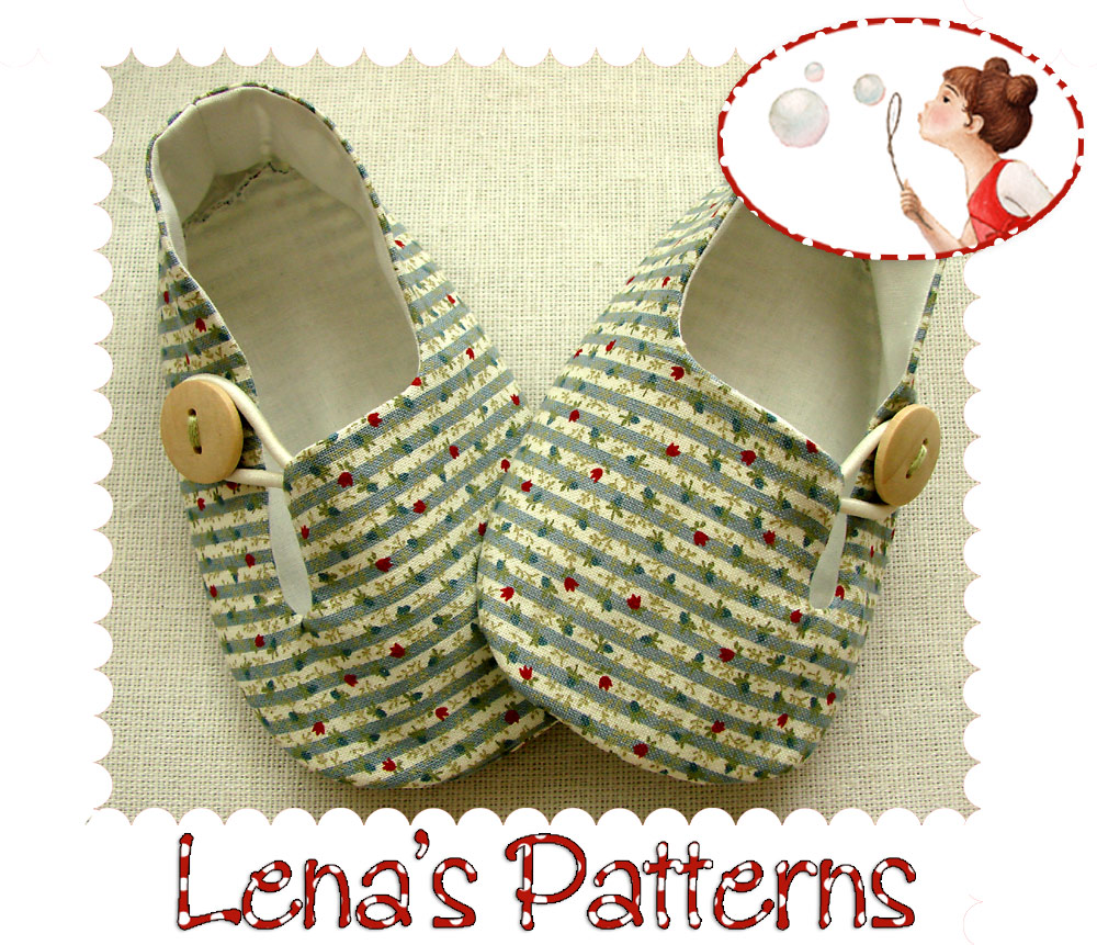 Tulip Baby Loafers Sewing Pattern on Luulla